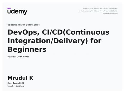 Mrudul Kuttan K On Linkedin Devops Cicd
