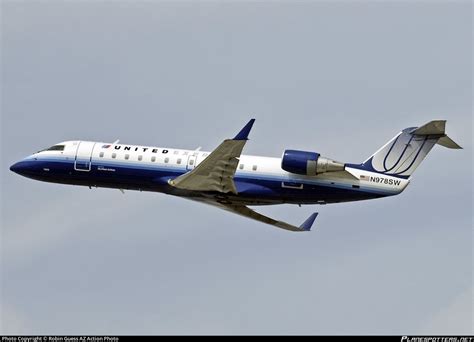 N978sw United Express Bombardier Crj 200lr Cl 600 2b19 Photo By Robin