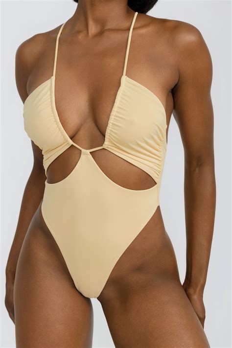 Laken One Piece Butter Yellow Riot Swim