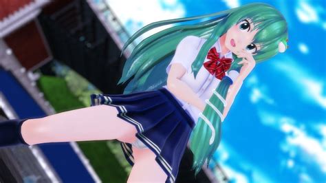 【東方mmd】jk早苗さんでgetcha【4k60fps】 Youtube