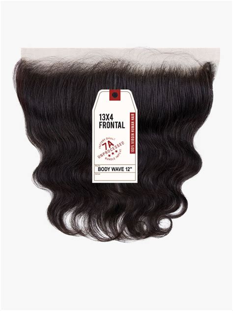 7a 13x4 Frontal Closure Body Wave 12″ Sensationnel