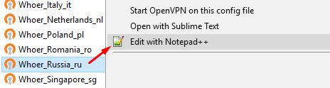 How To Edit The OpenVPN Config For Personal Settings