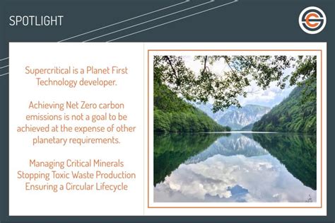 Supercritical Develops Zero Emission Hydrogen Production
