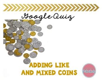 Adding Coins Teaching Resources TPT