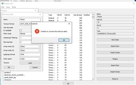 Unable To Open File From Mobile Issue 377 SeriousCache UABE GitHub