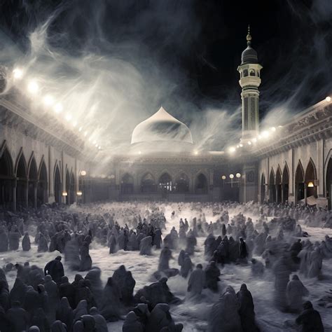 Premium Ai Image Holy Islamic Mosque In Saudi Arabia