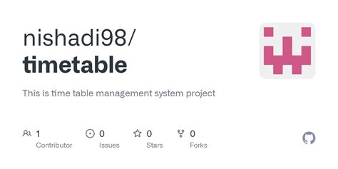 GitHub Nishadi Timetable This Is Time Table Management System Project