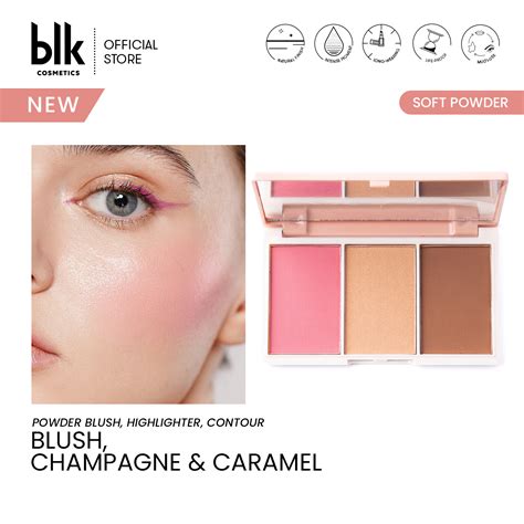 Blk Cosmetics Daydream Powder Blush Highlight Contour Multipalette