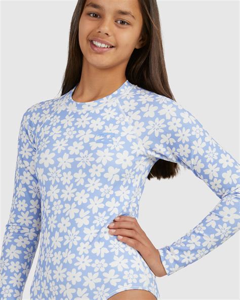 Billabong Girls 6 14 Feelin Sweet Bodysuit Sanbah Australia