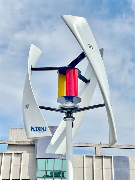 China Factory Wind Energy Generator Vertical Wind Turbine 12v 24v 48v