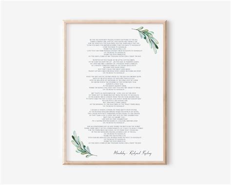 Rudyard Kipling Poetry Mandalay Poem On The Road To Mandalay Art Print