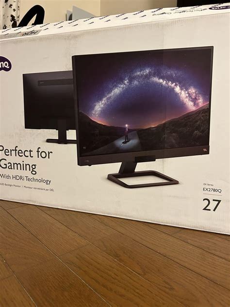 Benq Ex2780q 27インチ 144hz ゲーミングモニター