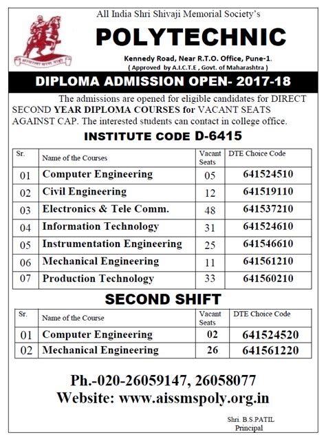 Diploma Top Diploma Engineering College In Pune Maharashtra Aissms Polytechnic Pune