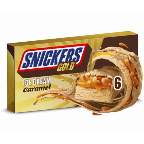 Snickers Gold Ice Cream Caramel Reserveren Albert Heijn