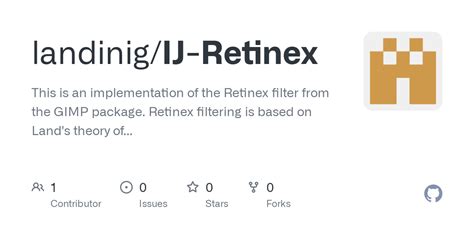 Github Landinigij Retinex This Is An Implementation Of The Retinex