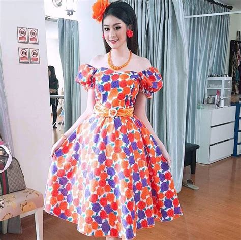 ชุดทองกวาว ชุดแหยม By คุณปู พร้อมส่ง