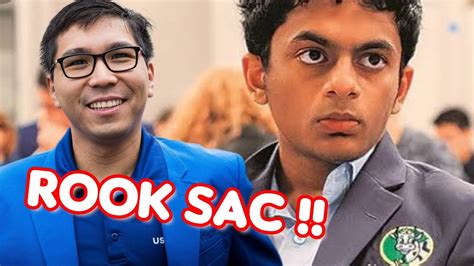 Rook Sacrifice CHECKMATE By Wesley So Beats Nihal Sarin GAME 3 GLOBAL