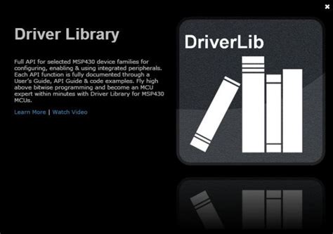 Confira O Artigo Msp430 Driver Library Mspware Embarcados
