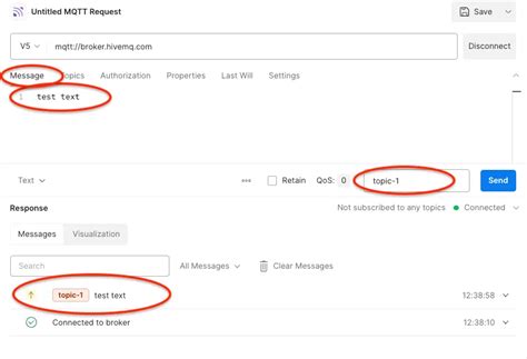 Exploring Postmans Mqtt Integration With Hivemq