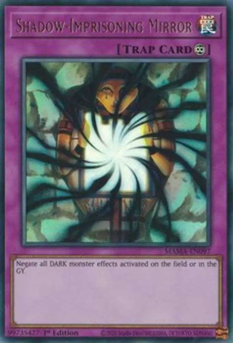 Yugioh Magnificent Mavens Single Card Ultra Rare Shadow Imprisoning