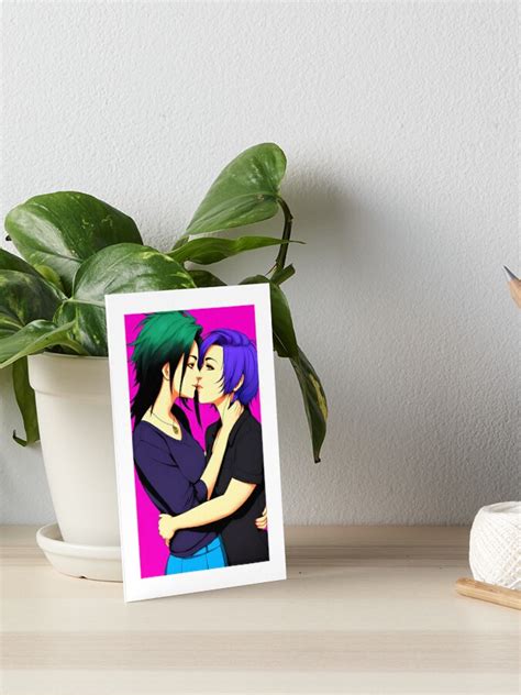 Lez Kiss Art Board Print For Sale By Uniquelyyou21 Redbubble
