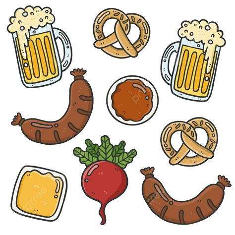 옥토버페스트 음식 Png 일러스트 Psd 및 클립 아트에 대한 무료 다운로드 Pngtree