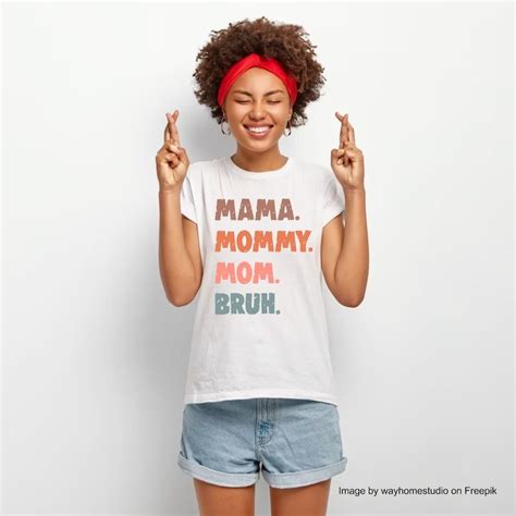 Mama Mommy Mom Bruh Svg Png Files Square Frame Svg Funny Etsy Artofit