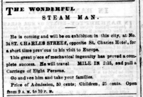 Its Steam Man Saturday Now A Big Celebrity The Steam Man Went On A