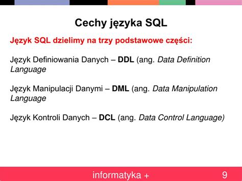 Ppt Sql Podstawy Zapytań Powerpoint Presentation Free Download