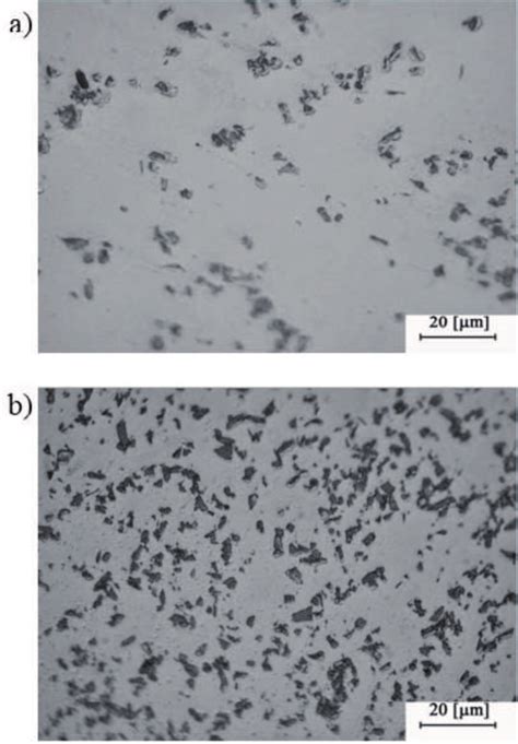 Micrographs Of Polished Surfaces Of Nisic Composites Deposited At 075 Download Scientific