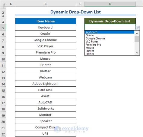 How To Link A Cell Value With A Drop Down List In Excel Ways
