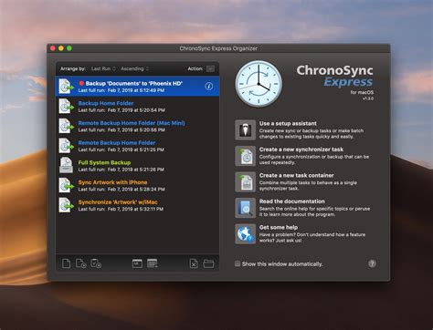 Chronosync Express Now Supports Macos Mojave Mactech