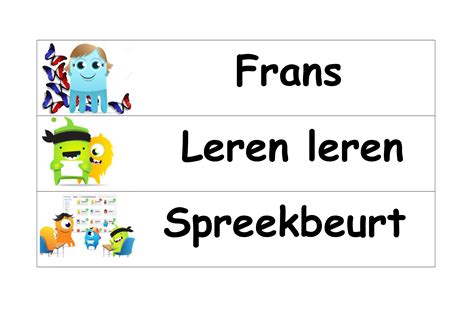 Dagritmekaarten Van Classdojo Artofit
