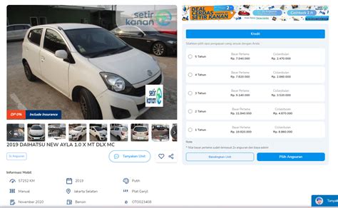 Intip Harga Mobil Bekas Murah Juta Terbaik Di Jakarta Setir Kanan