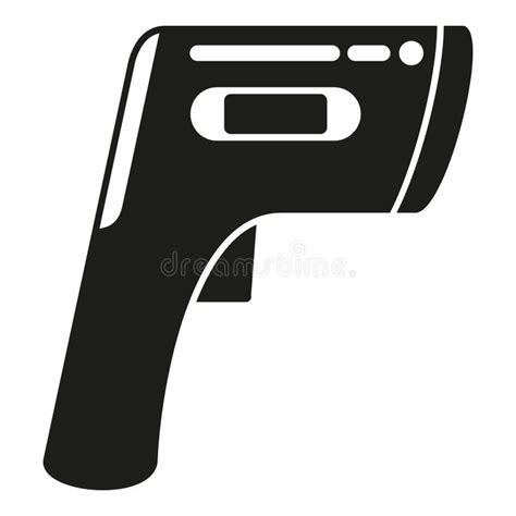 Distance Laser Thermometer Icon Simple Vector Check Device Stock Vector Illustration Of Care