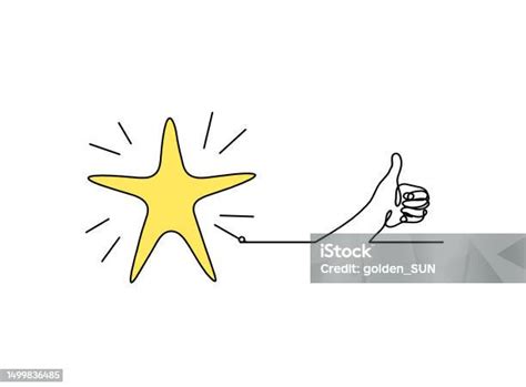 추상적인 색깔의 별은 흰색에 선을 그리는 손으로 보인다 개념에 대한 스톡 벡터 아트 및 기타 이미지 개념 거미 거미줄