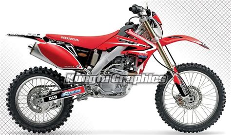 Kungfu Graphics Custom Stickers Mx Decals Kit For Honda Crf250x 2004