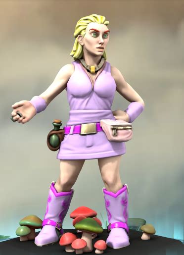 Heliotrope Seidhr Heroforge By Mirrorkhaos On Deviantart
