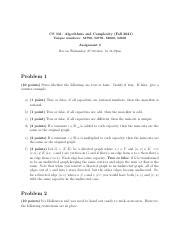 CS331 Fall 2021 Assignment 6 Pdf CS 331 Algorithms And Complexity
