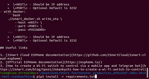 Flashing Esphome Firmware On Esp32 Microcontroller Linux Workflow 2smart