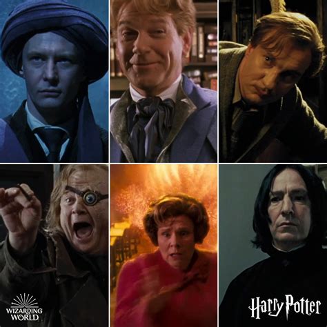 Harry Potter Defense Against The Dark Arts Teachers