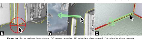 figure 1 from feature assisted interactive geometry reconstruction in