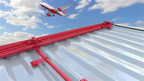 Preparation Freight Airplane Before Flight Loading Of Cargo Containers