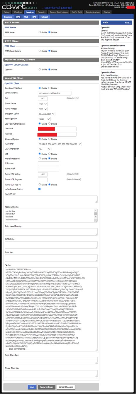 Openvpn Settings For Dd Wrt Firmware ויקי נטפרי