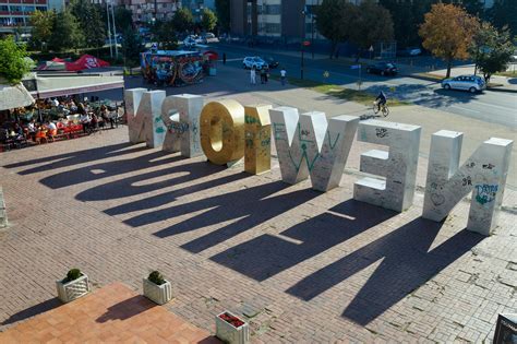 Newborn Monument In Kosovo Taken In 2018 • Pegs On The Line