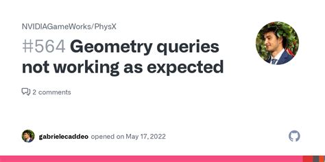 Geometry Queries Not Working As Expected Issue NVIDIAGameWorks PhysX GitHub