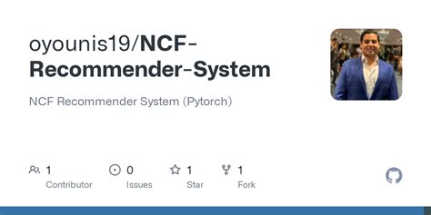 Github Oyounis19 Ncf Recommender System Ncf Recommender System Pytorch