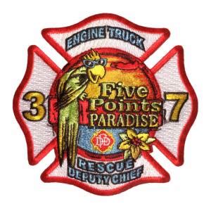 E19282 Custom Patches Fire EMS The Emblem Authority