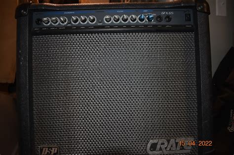 Crate Gfx 65 Dsp Reverb