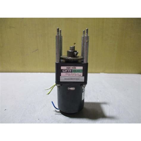 中古 ORIENTAL MOTOR GEAR HEAD 3GN150K/3RK15RGN-C 200V 15W(R50629GDC031 ...